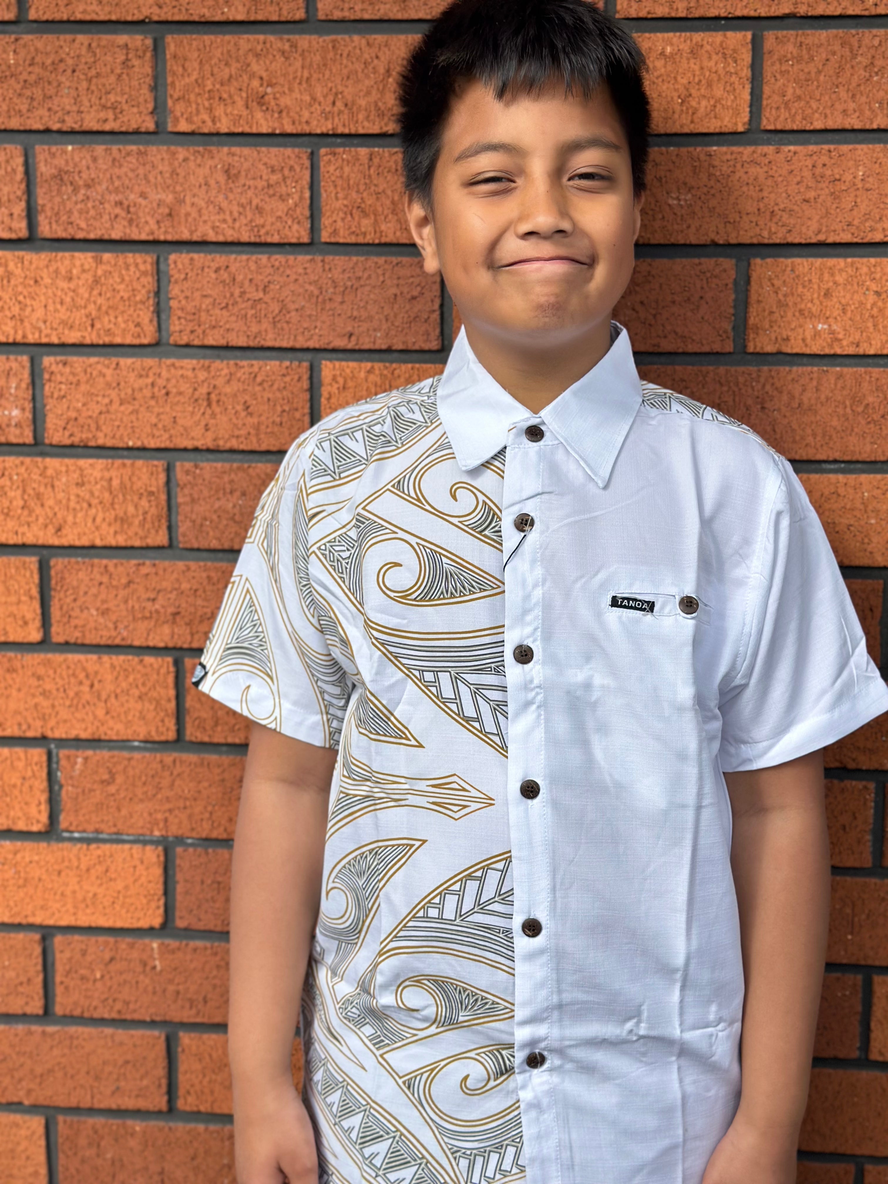 KAHA BOY'S SILKY DOBBY - SB1343 – www.tanoa.co.nz