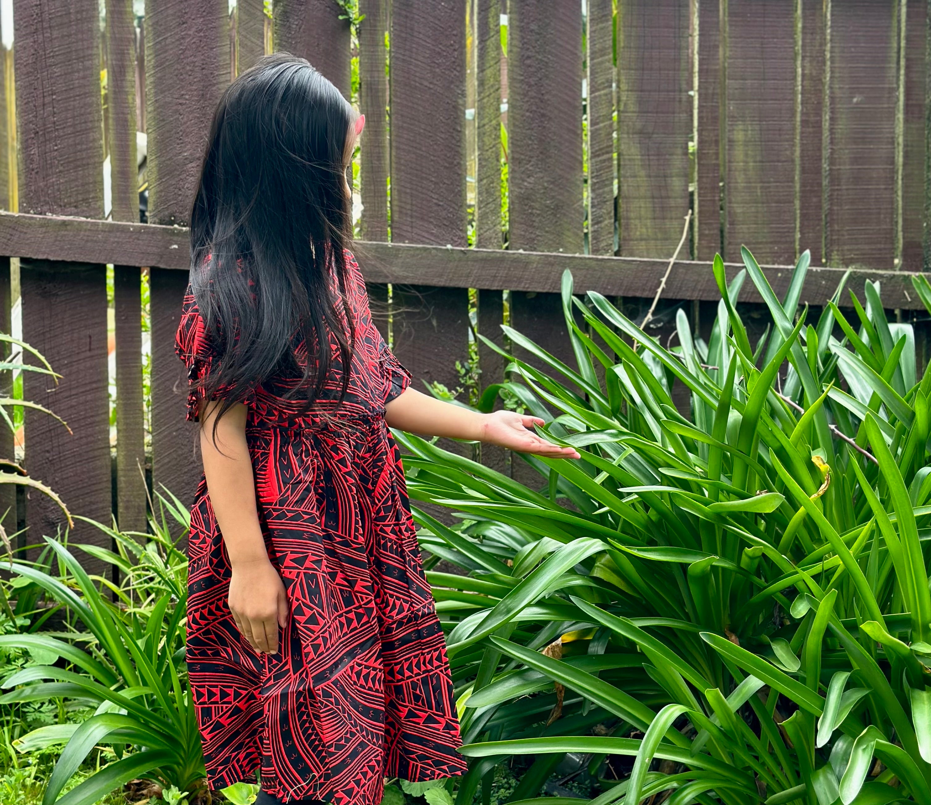 GIRL'S FLOURI DRESS - LG1641 – www.tanoa.co.nz