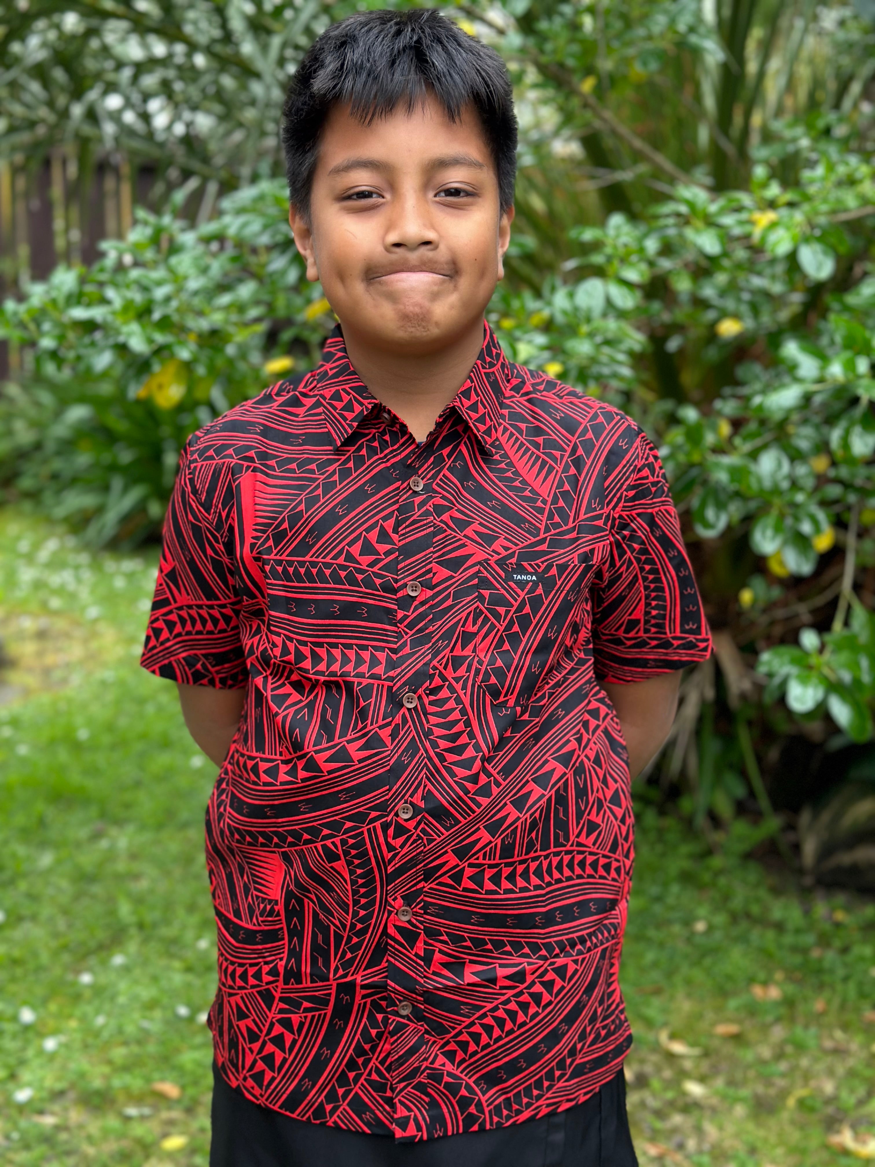 BOY'S SHIRT FLOURI SB1480 – www.tanoa.co.nz