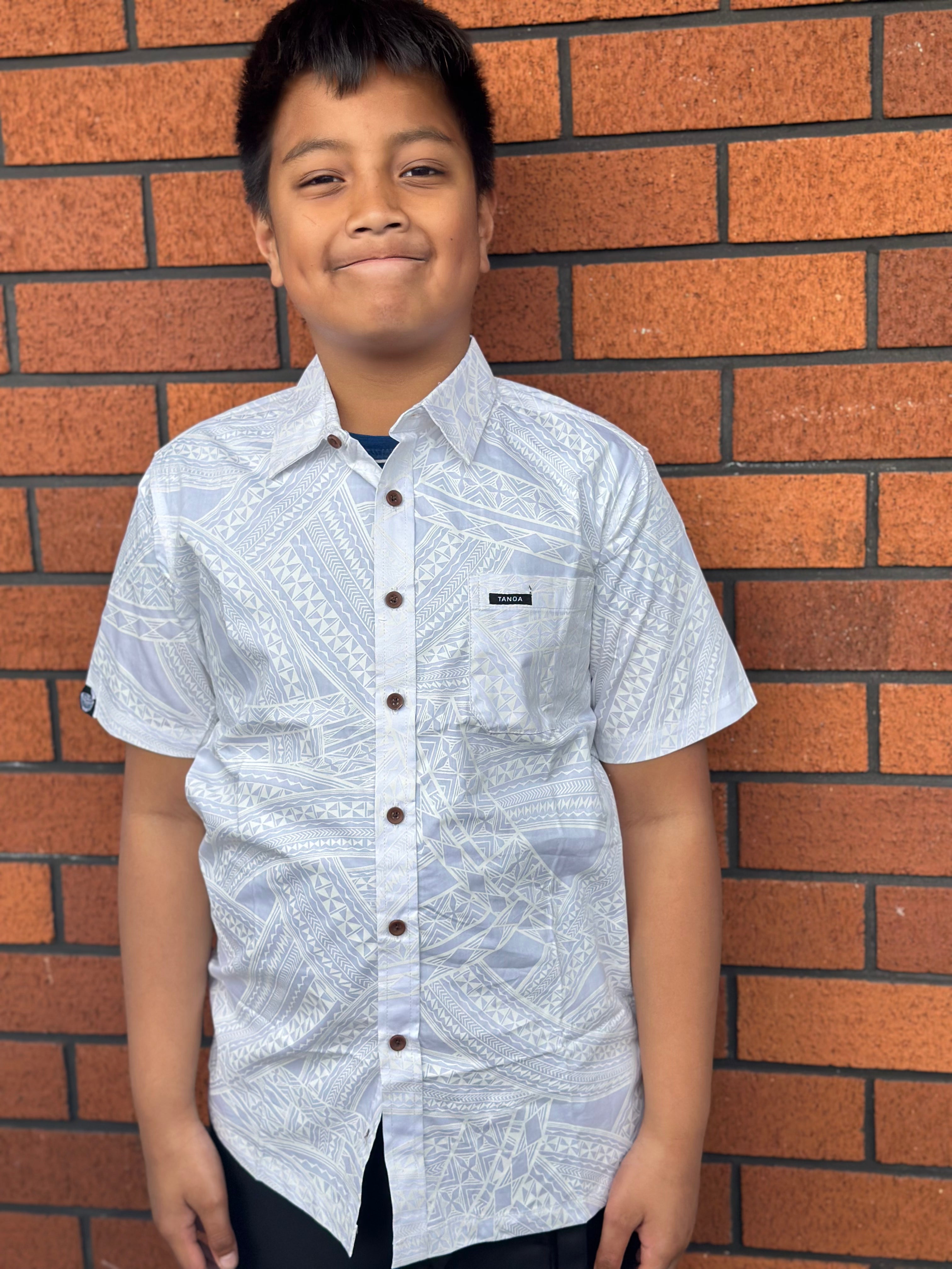 BOY'S ANA SHIRT - SB1481 – www.tanoa.co.nz