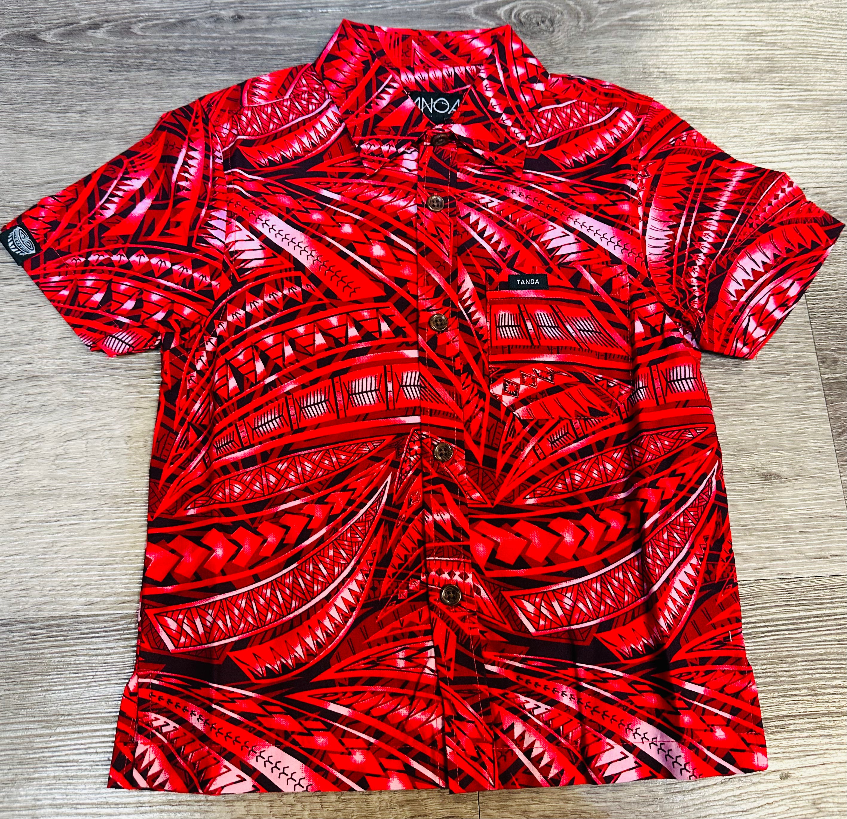 BOY'S SHIRT - SB1783 – www.tanoa.co.nz