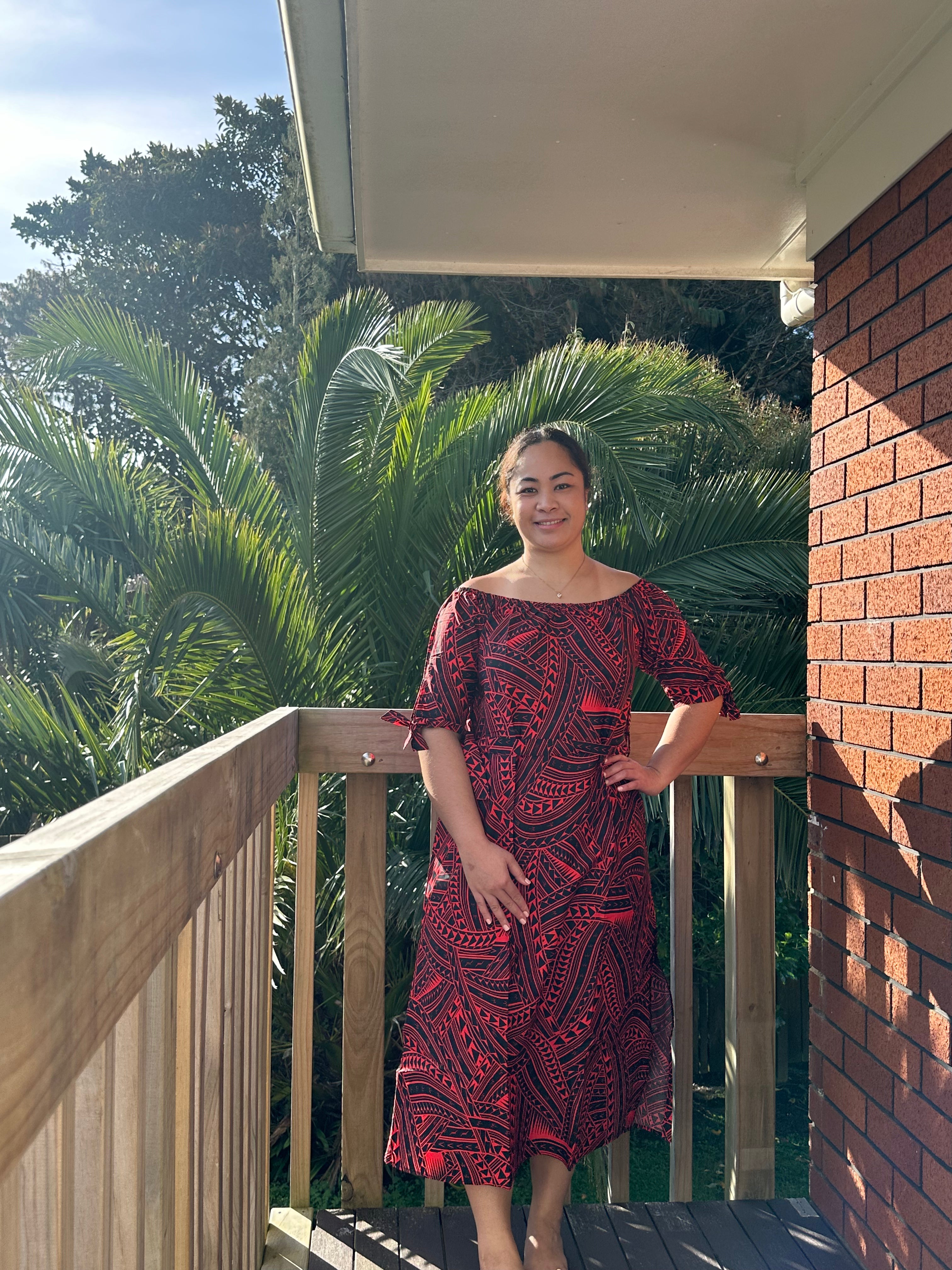 LADIES FLOURI DRESS - LD3301 – www.tanoa.co.nz