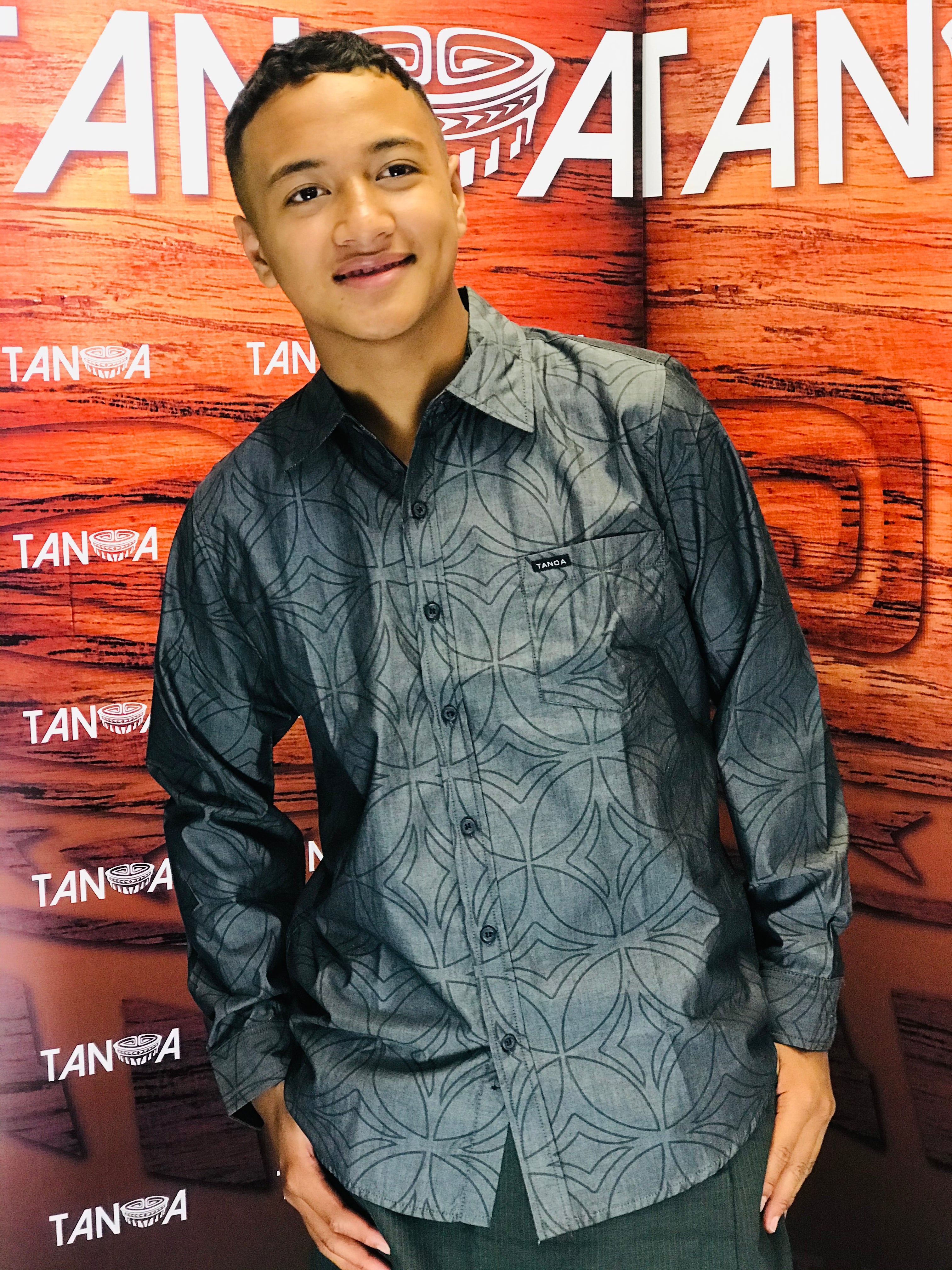 Tanoa Men's L/Sleeve Shirt/ SL1115/ Grey – www.tanoa.co.nz