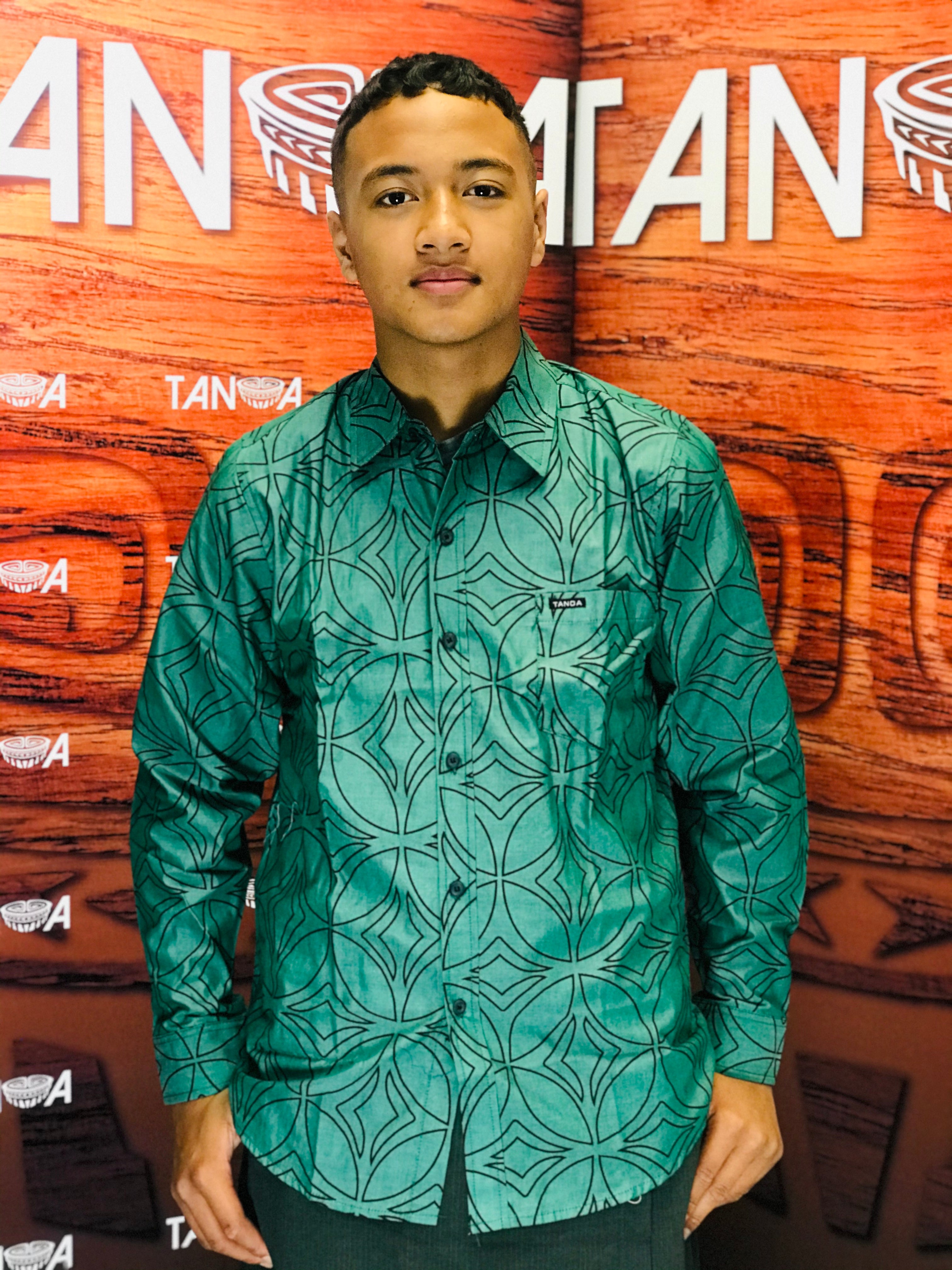 Tanoa Men's L/Sleeve Shirt/ SL1115/ Green – www.tanoa.co.nz